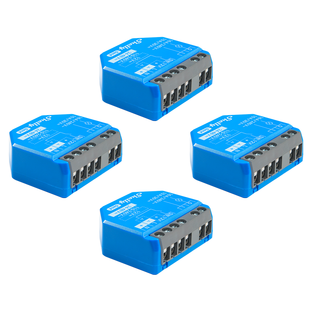 Shelly 1 Gen4 4-pack – Shelly Europe