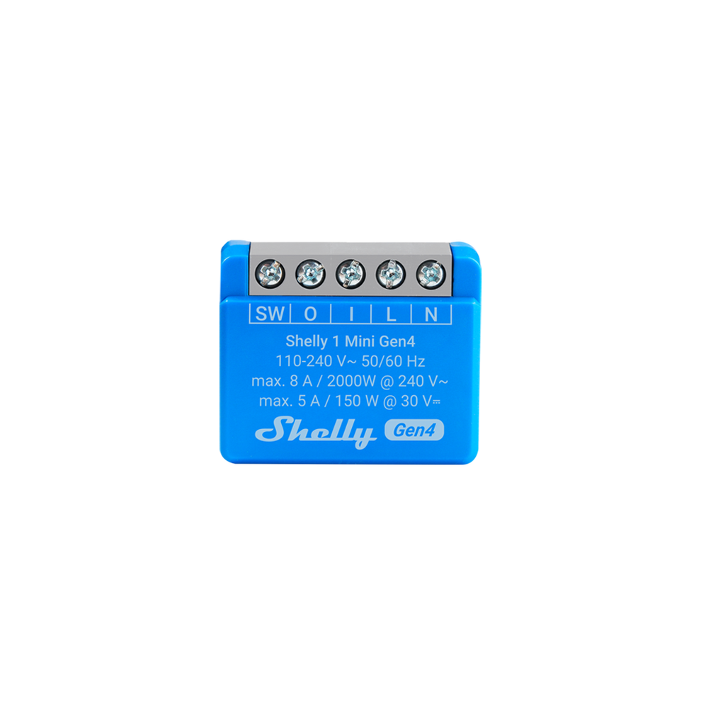 Shelly 1 Mini Gen4 – Shelly Europe