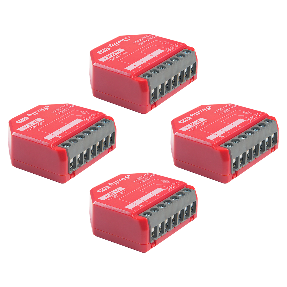 Shelly 1PM Gen4 4-pack – Shelly Europe