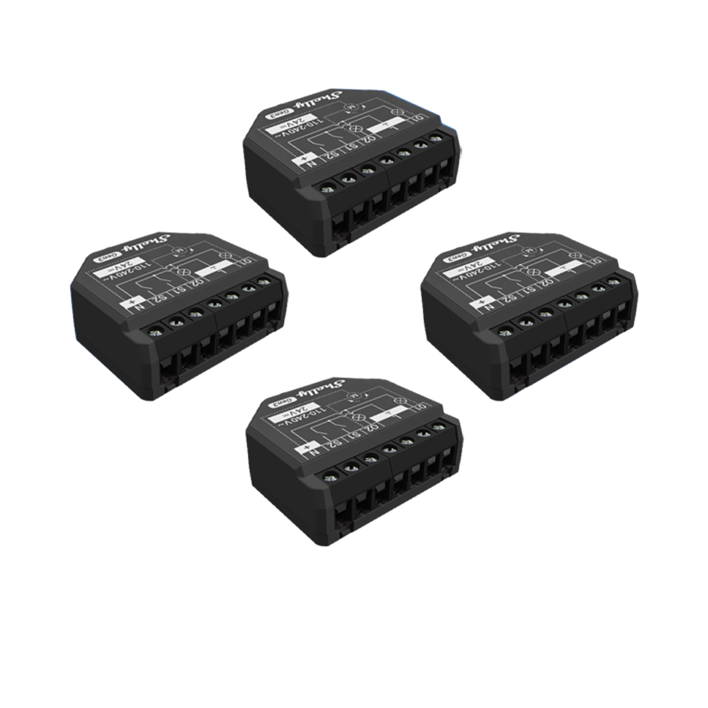 Shelly 2PM Gen3 x4 – Shelly Europe