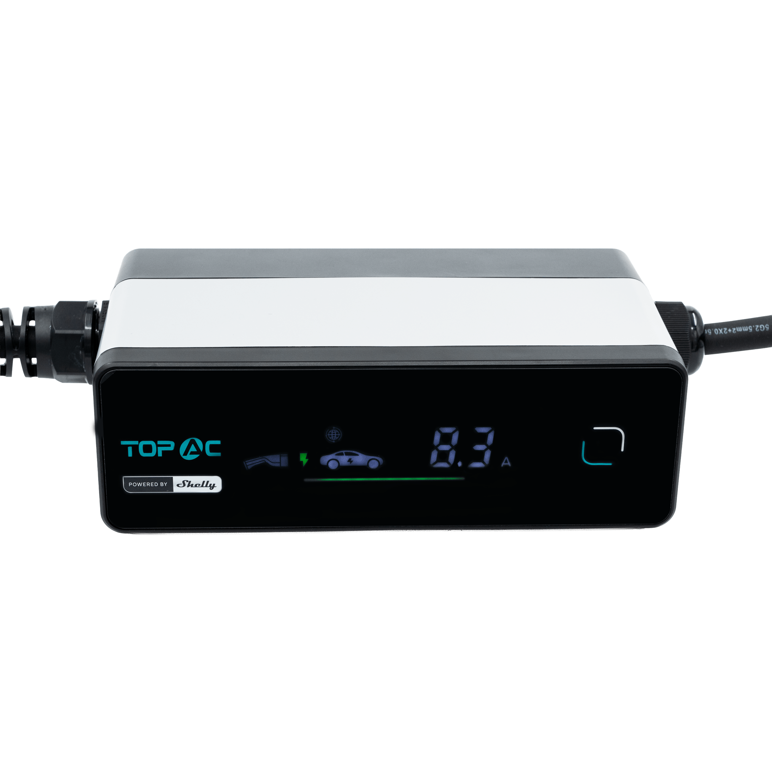 TopAC Portable EV charger 11kW EVE01-11R – Shelly Europe